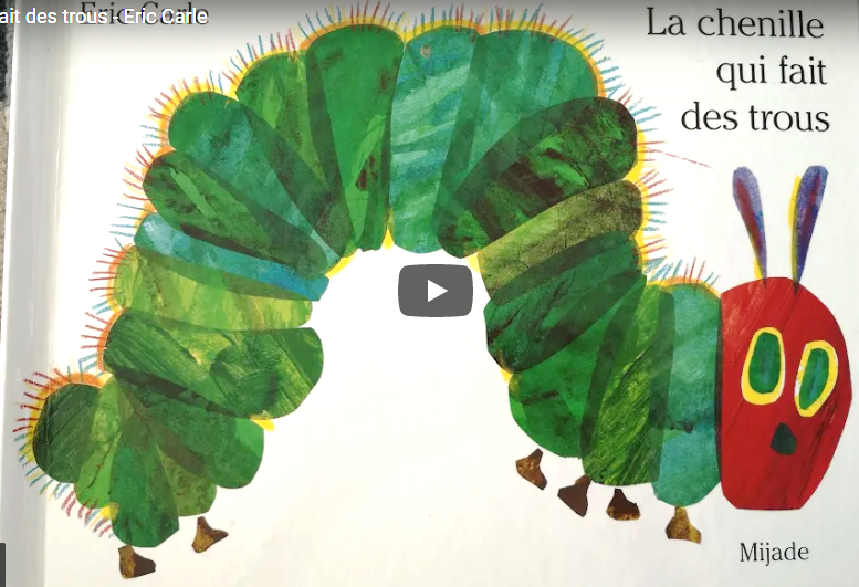 livre POP UP : La chenille qui fait des trous – Bonjour les CP